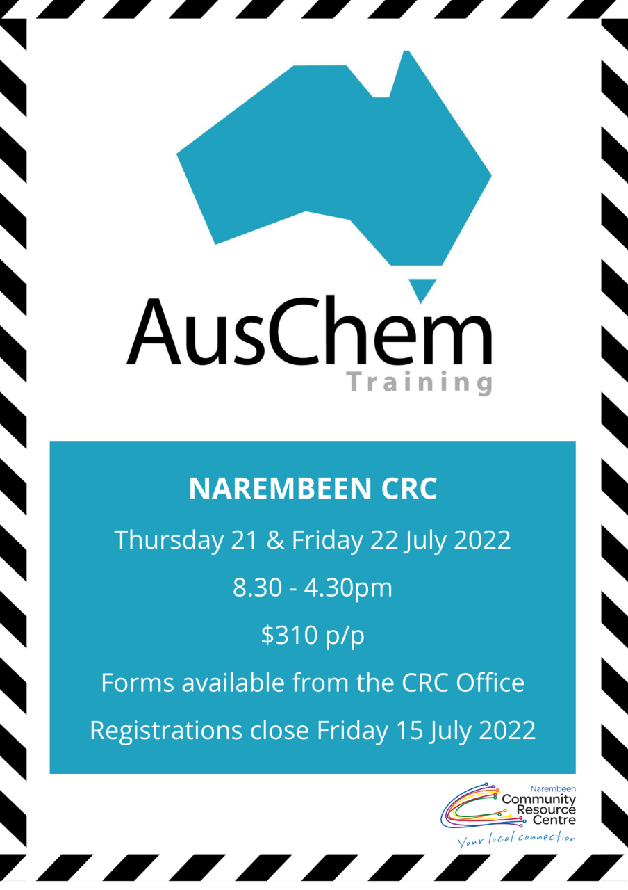 AusChem Training Course » Shire of Narembeen