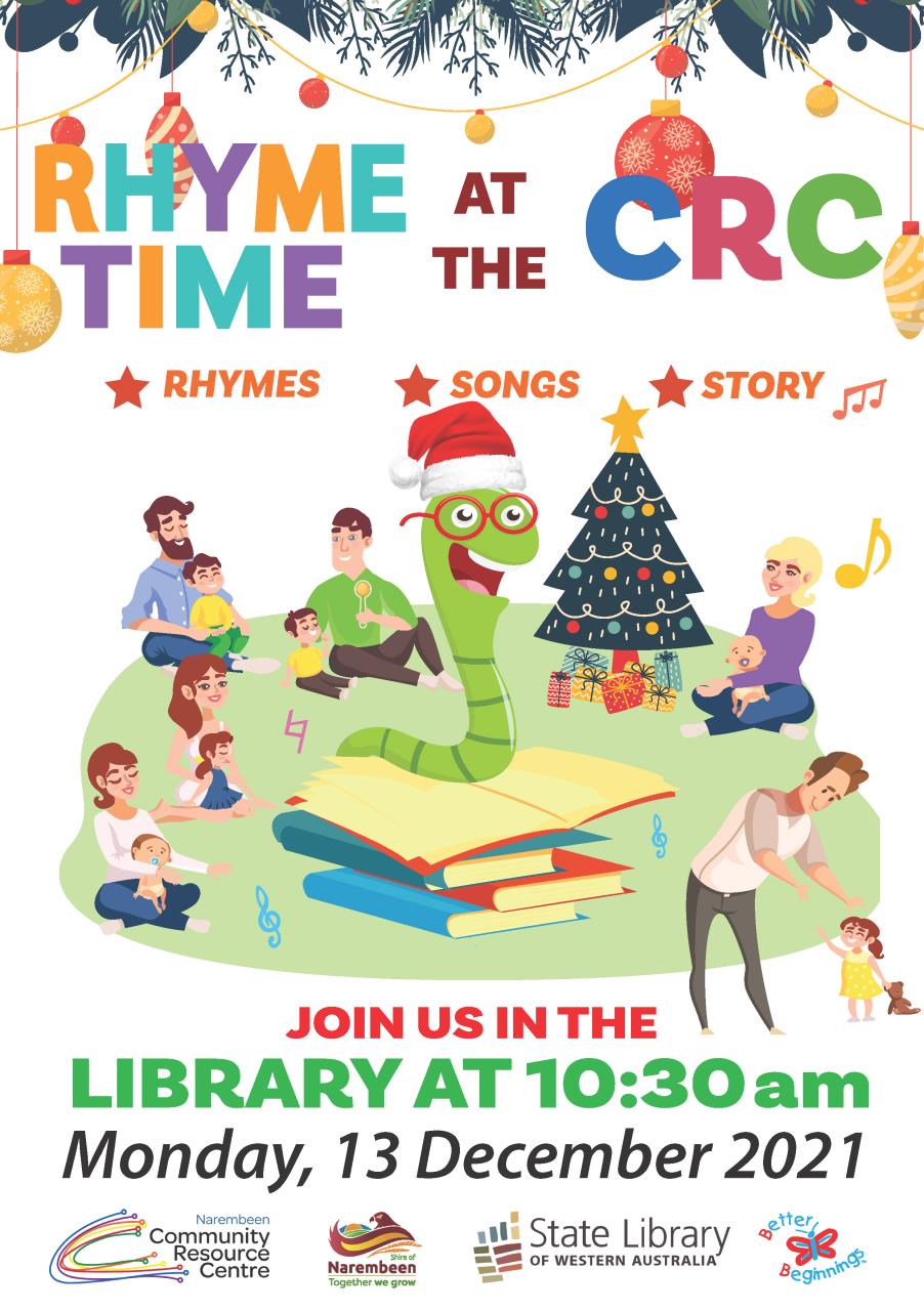 Christmas Rhyme Time » Shire of Narembeen